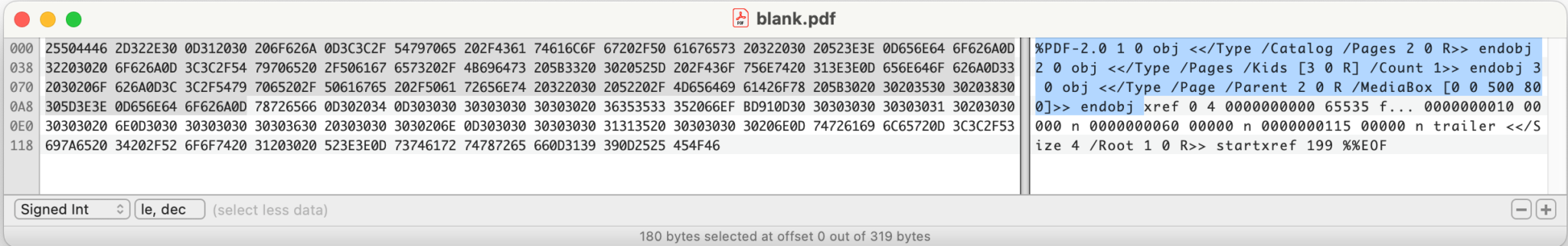 PDFってこうなってる? 実践でPDFの内部構造を学ぼう Part4:白紙のPDFページを自作する - 株式会社インターワーク